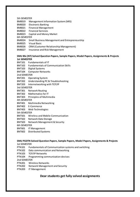 Solved Assignments Pdf