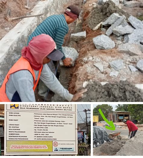 Proyek PUPR Senilai Rp Miliar Lebih Pekerjaan Talud Diduga Tidak Sesuai Spek Media Online