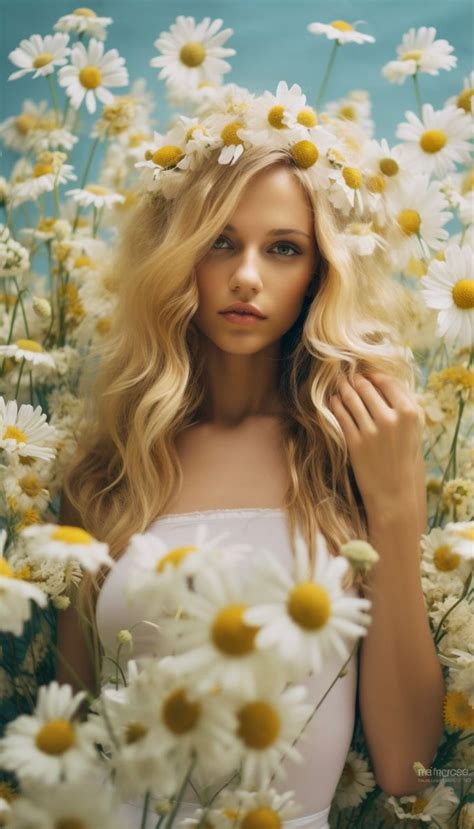 Фотосессия девушка с ромашками Ромашки Фотосессия Фотография на природе Портреты девушек