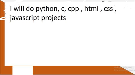 O Python C Cpp Html Css Javascript Projects Assignment And Task By Malikkkkk7777 Fiverr
