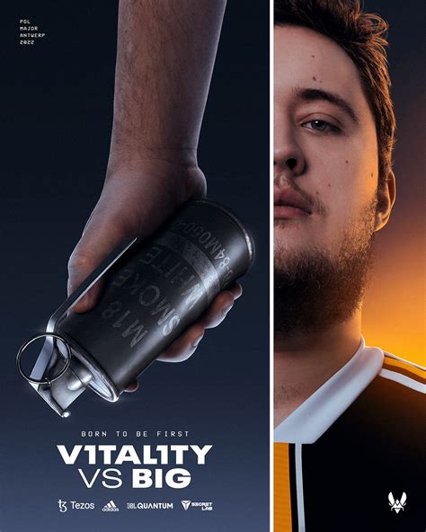 Team Vitality Csgo Matchday Major Antwerp Behance