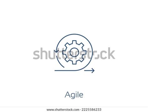 Agile Agile Development Vector Icon Design Stock Vector Royalty Free