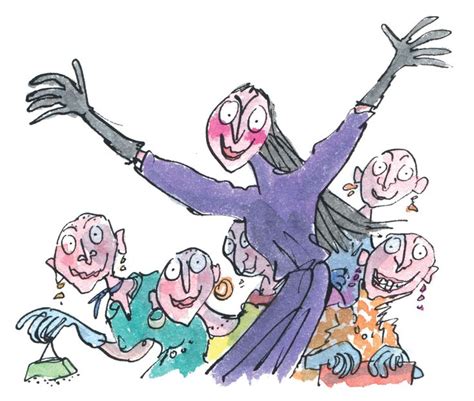 The Witches Roald Dahl Drawings Drawing Tips Guide