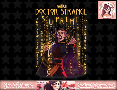 Marvel What If Doctor Strange Glyphs Poster T Shirt Copy Png Inspire Uplift