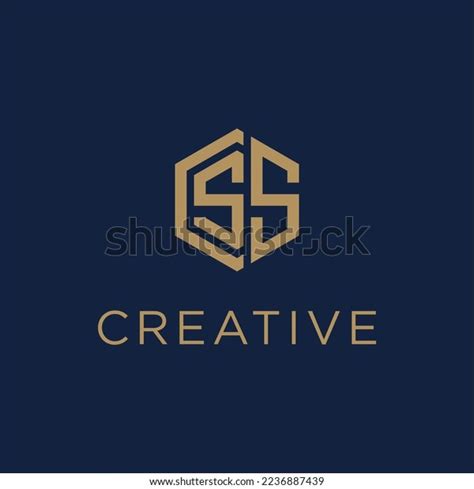 Css Letter Monogram Logo Design Template Stock Vector Royalty Free 2236887439 Shutterstock