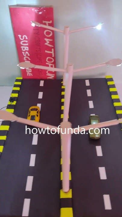 Street Light Working Model Shorts Howtofunda Youtube
