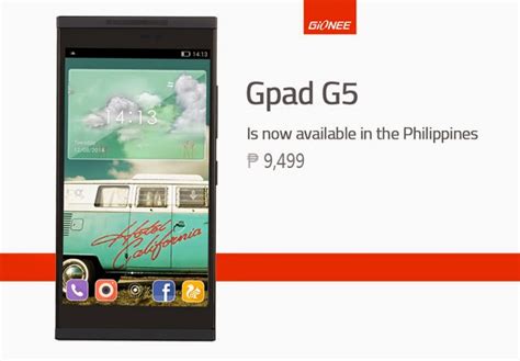 Gionee Gpad G With Hexacore Processor Now Available In The Philippines Full Specs Price And