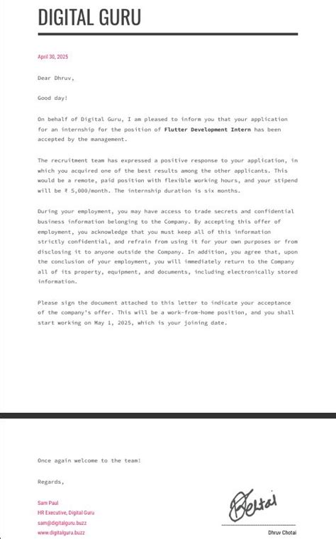 Internship Flutter Mobiledevelopment Digitalguru Learningbydoing