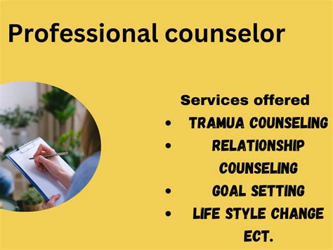 A Relaxing Counselling Session That Will Help You To Solve Your Problem