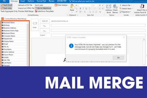 Cách sử dụng mail merge trong Word để trộn văn bản