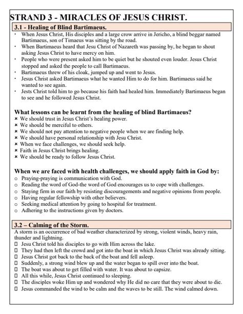 2024 Grade 8 Cre Rationalized Notes Term 2 Elimu Cloud Notes Exams Schemes Of Work Lesson