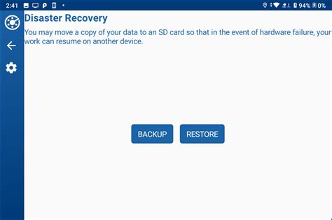 Restore From Backup