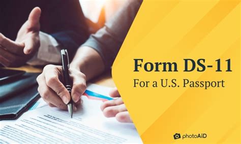 How Complete Ds 11 Passport Form Printing Requirements