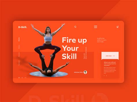 D Skill UI Concept By Abhishek Saha On Dribbble