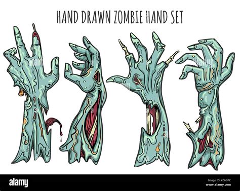 Zombie Hand Drawing