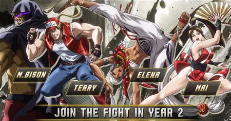 Terry Bogard Mai Shiranui Elena And M Bison Revealed As Street Fighter 6 Season 2 Dlc