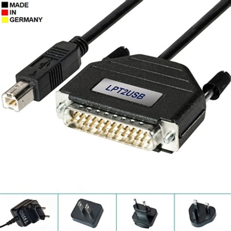 Ak Nord De LPT2USB Cable Parallel LPT To USB Adapter