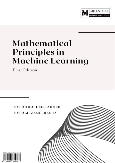 pdf mathematical principles in machine learning