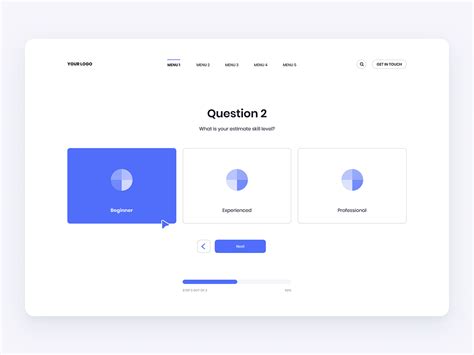 Minimal Onboarding Questionnaire By Stian On Dribbble