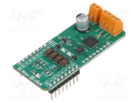 dc motor 12 click mikroe click board prototype board comp