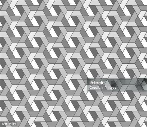 벡터 육각 완벽 한 패턴입니다 기하학적 인 삼각형 격자를 반복 벡터 및 일러스트 0명에 대한 스톡 벡터 아트 및 기타 이미지