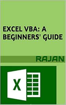 Excel VBA A Beginners Guide EBook Rajan Amazon In Books