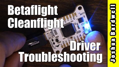 Betaflight Cleanflight Flight Controller Won T Connect FIXED YouTube