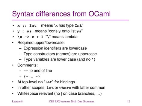 Csep505 Programming Languages Lecture 8 Haskell Laziness Io Monad