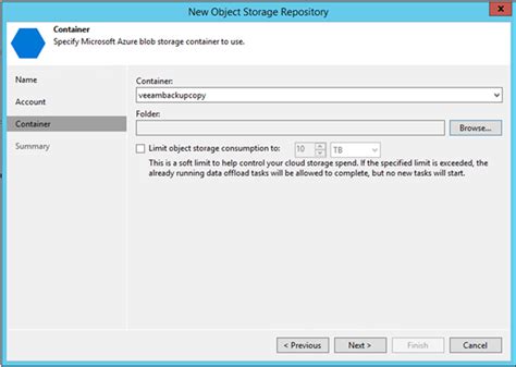 Step By Step To Use Veeam Archive On Premises Data To Azure Blob Veeam Azure Blob Mvphour