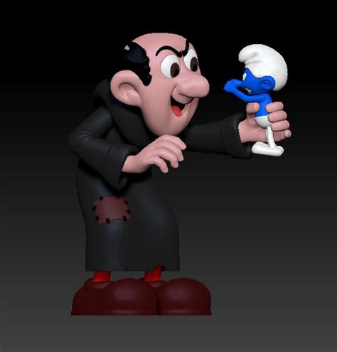 🎨 Gargamel・ Stl File For 3d Printing・cults