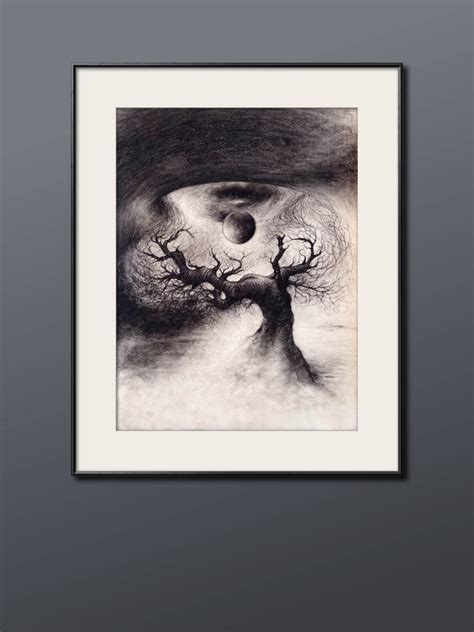Dreamscape By Karan Kalha Dark Drawings For Sale Direct From The Artist