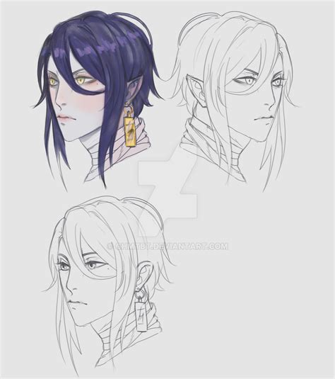 Oc Sketch By Chmtbt On Deviantart