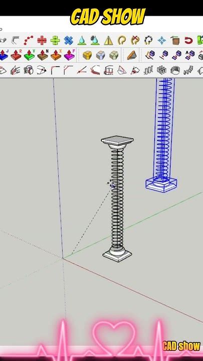 Column In Sketchup Pro Tips Shorts Short Shortvideo Ytshorts Youtube