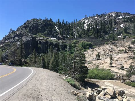 Old Us Route 40 On Donner Pass Road