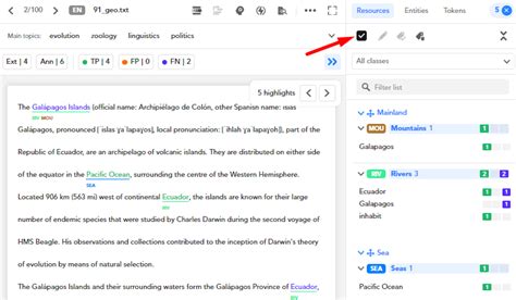 Search And Show Items Within A Document Expertai Platform Authoring User Manual