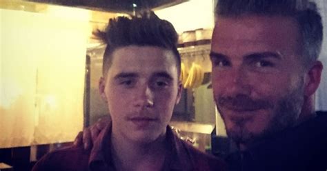 맨유 파리생제르망 데이비드 베컴 아들과 훈훈한 셀카 공개