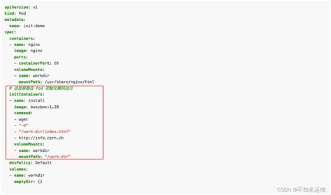 Kubernetes Pod对象和初始化容器initcontainer以及变量详解；containercontrol 类型 变量 Csdn博客