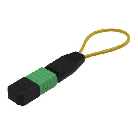 12 Fiber Mtp Mpo Apc Female Loopback Tester Singlemode Low Loss Lightoptics®