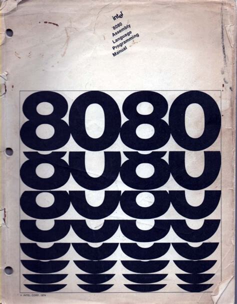 Intel 8080 Assembly Language Programming Manual Manual Computing