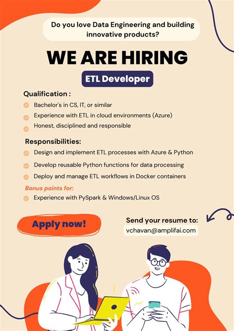 vijay chavan on linkedin hiring informatica etl pyspark docker