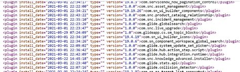 Easily Getting The List Of Installed Plugins