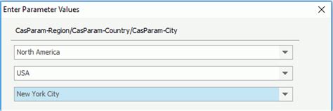Filtering A Parameter With Another Parameter Logi Analytics