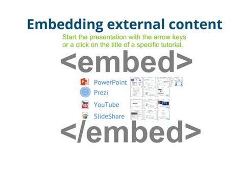 Sharepoint Lesson 25 Embedding External Content Ppt