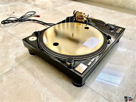 Technics Sl 1200ltd Limited Edition Gold Platter Direct Drive Dj
