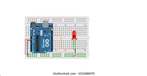 Arduino Interfacing Pulse Sensor Illustration Vector Stock Vector Royalty Free 1514089979