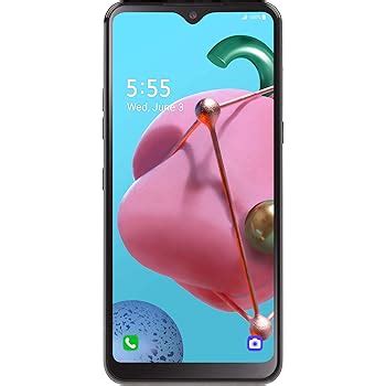 Amazon Com TracFone LG K Rebel G LTE Prepaid Smartphone Locked Black GB Sim Card