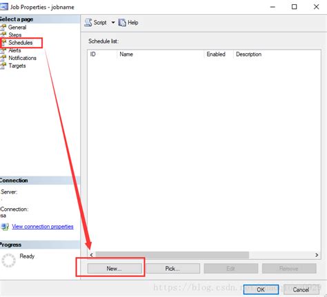 sql server 创建定时任务job csdn博客