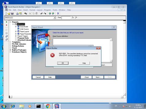 Oracle Database Ora 03147 Missing Mandatory Ttc Field Stack Overflow