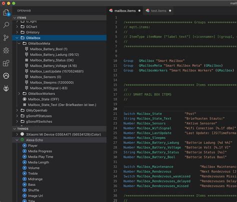 All Items Scripts And Rules Openhab Community