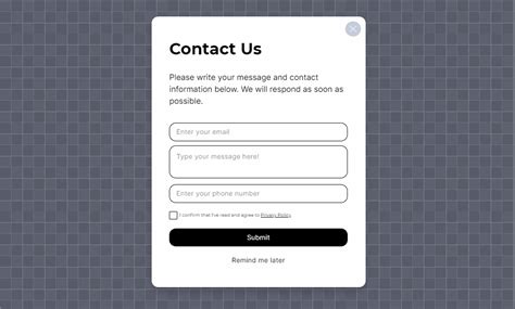 How To Create Popup Form For Your Website Free